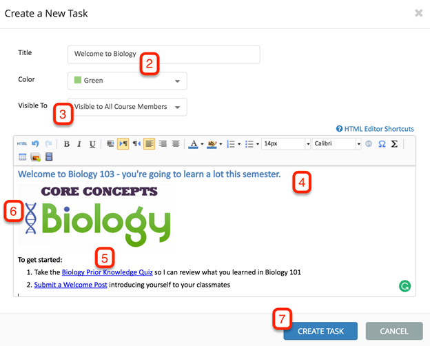 Create a Task with Task Tool – CourseNetworking