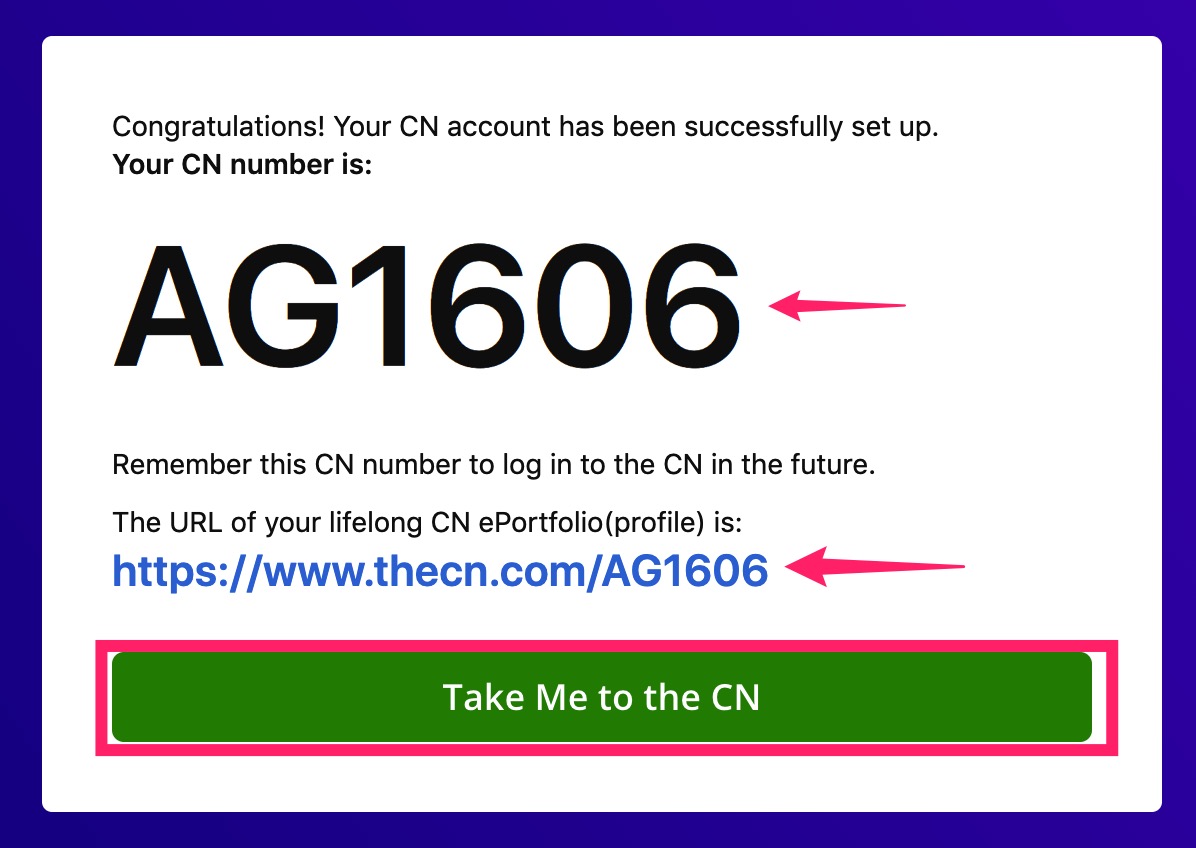 Access your CN account--guide for institution members – CourseNetworking