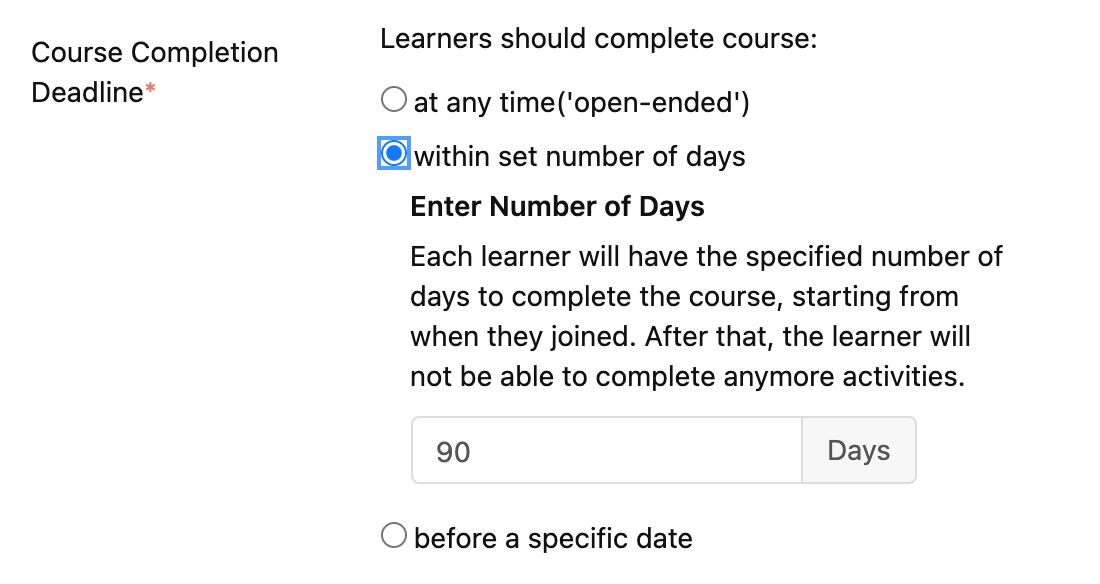 Pathway LMS Course Settings – CourseNetworking